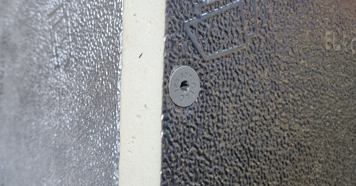 Innovative insulation fixings without thermal bridges